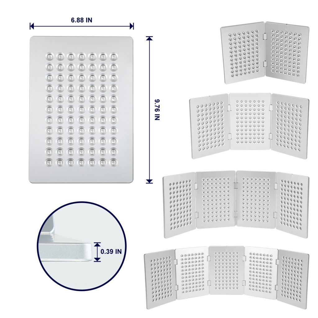 Ashine Foldable Red Light Therapy Pad - Ashine LED Red Light Therapy ...