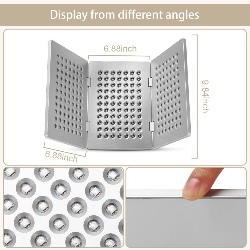 Ashine Foldable Red Light Therapy Pad - Ashine LED Red Light Therapy ...