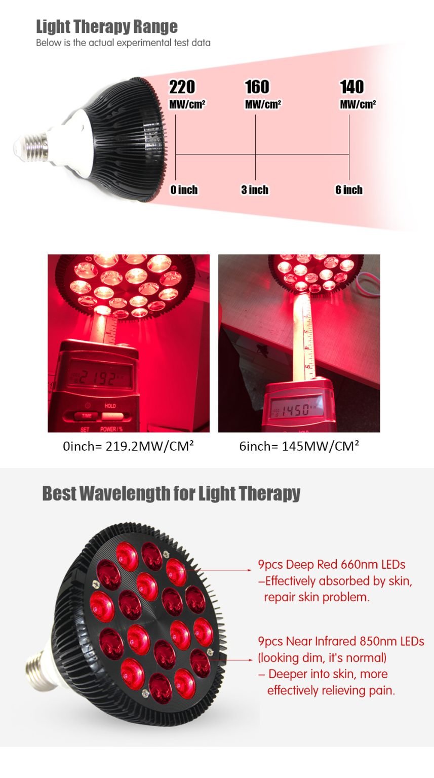 Ashine Red Light Therapy Bulb - Ashine LED Red Light Therapy Wholesale ...